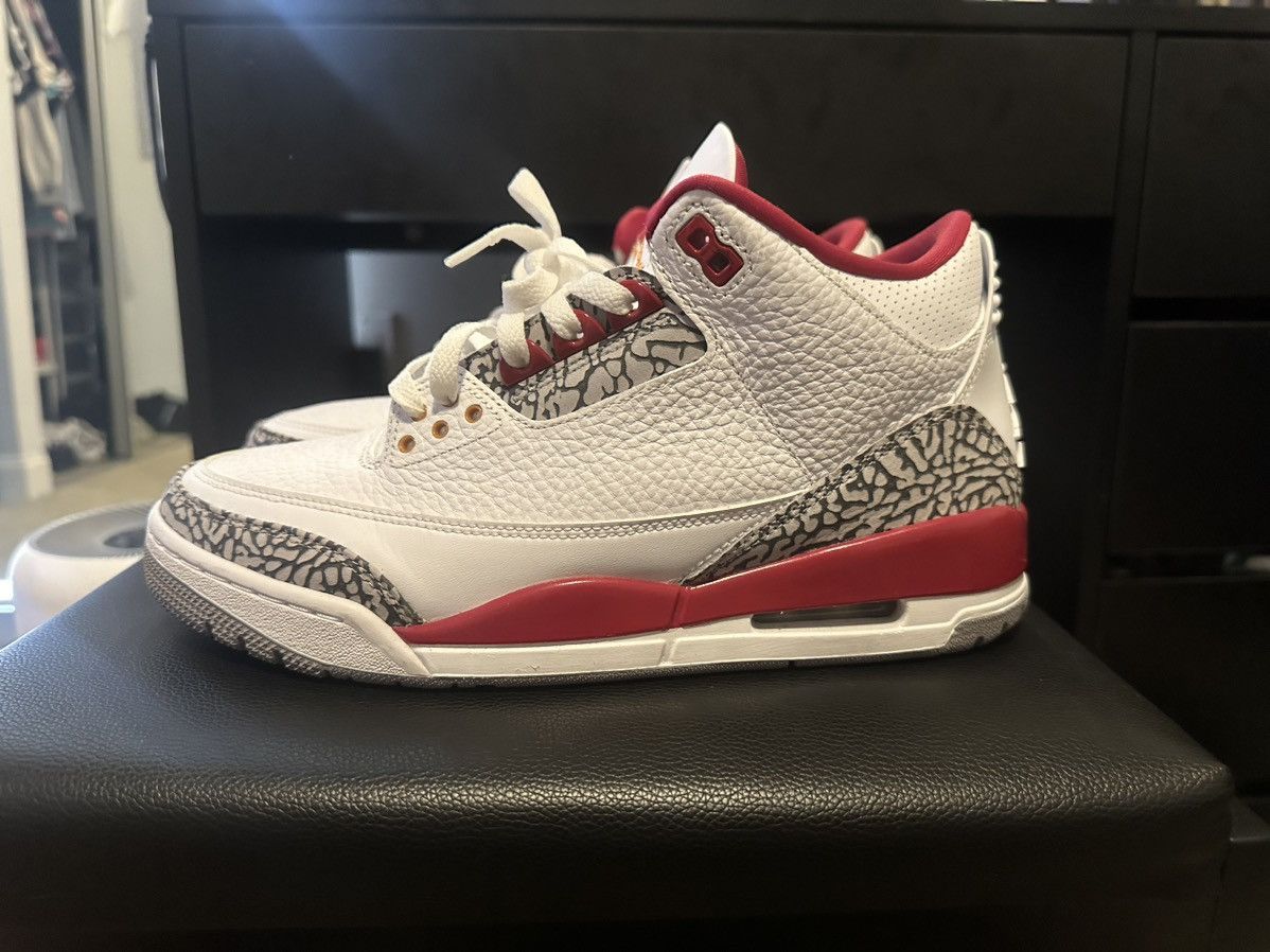 Jordan Brand Air Jordan 3 cardinal red | Grailed