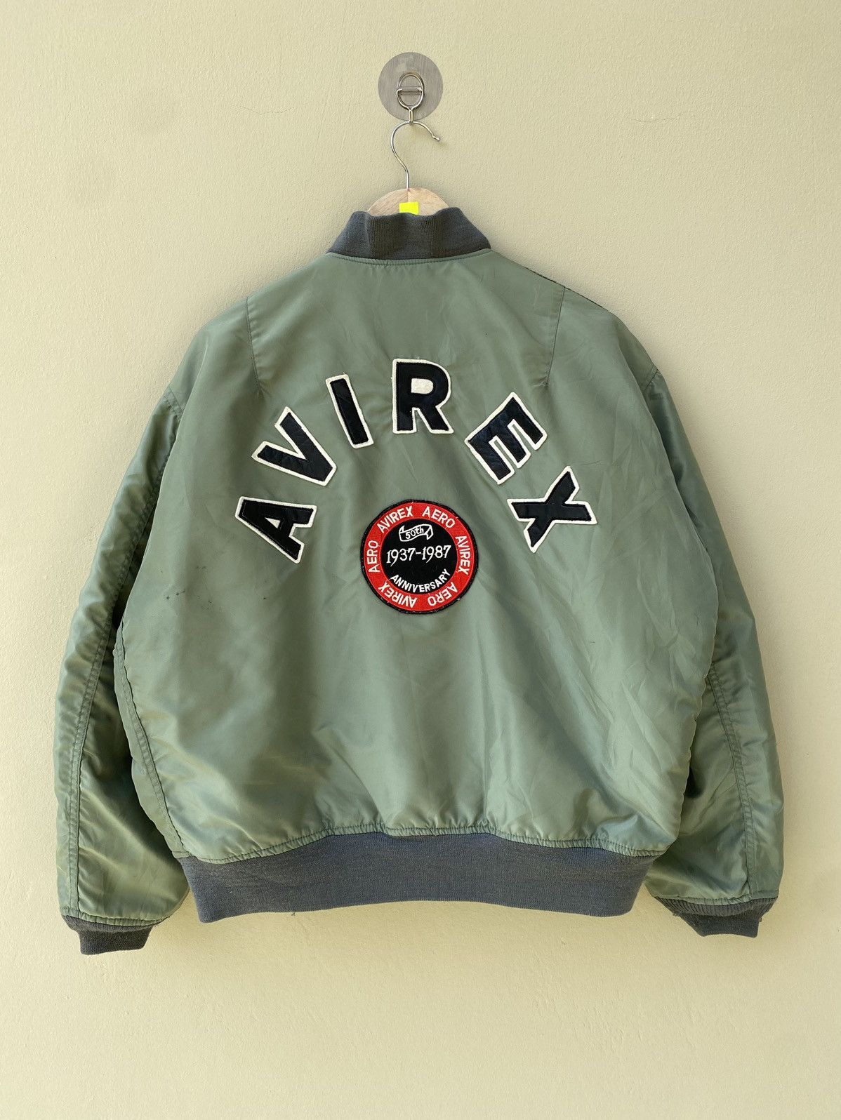 Avirex × Vintage RARE VINTAGE AVIREX ANIVERSARY BOMBER JACKET | Grailed