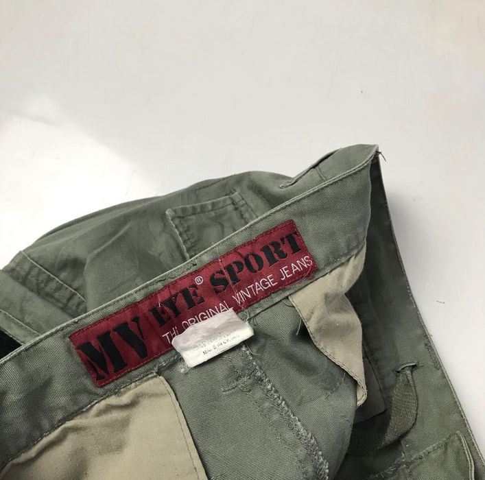 General Research Vintage Tactical Multi Pocket Military Army Sage Green ...