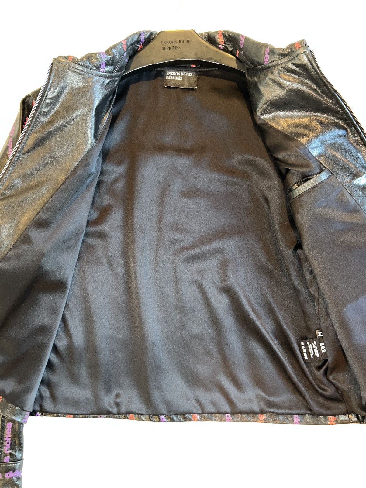 Enfants Riches Deprimes **GRAIL** ERD Runway Logo Striped Leather ...