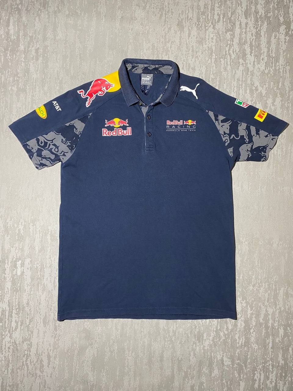 Red Bull Puma Red Bull Formula one team racing polo t-shirt pirelli ...
