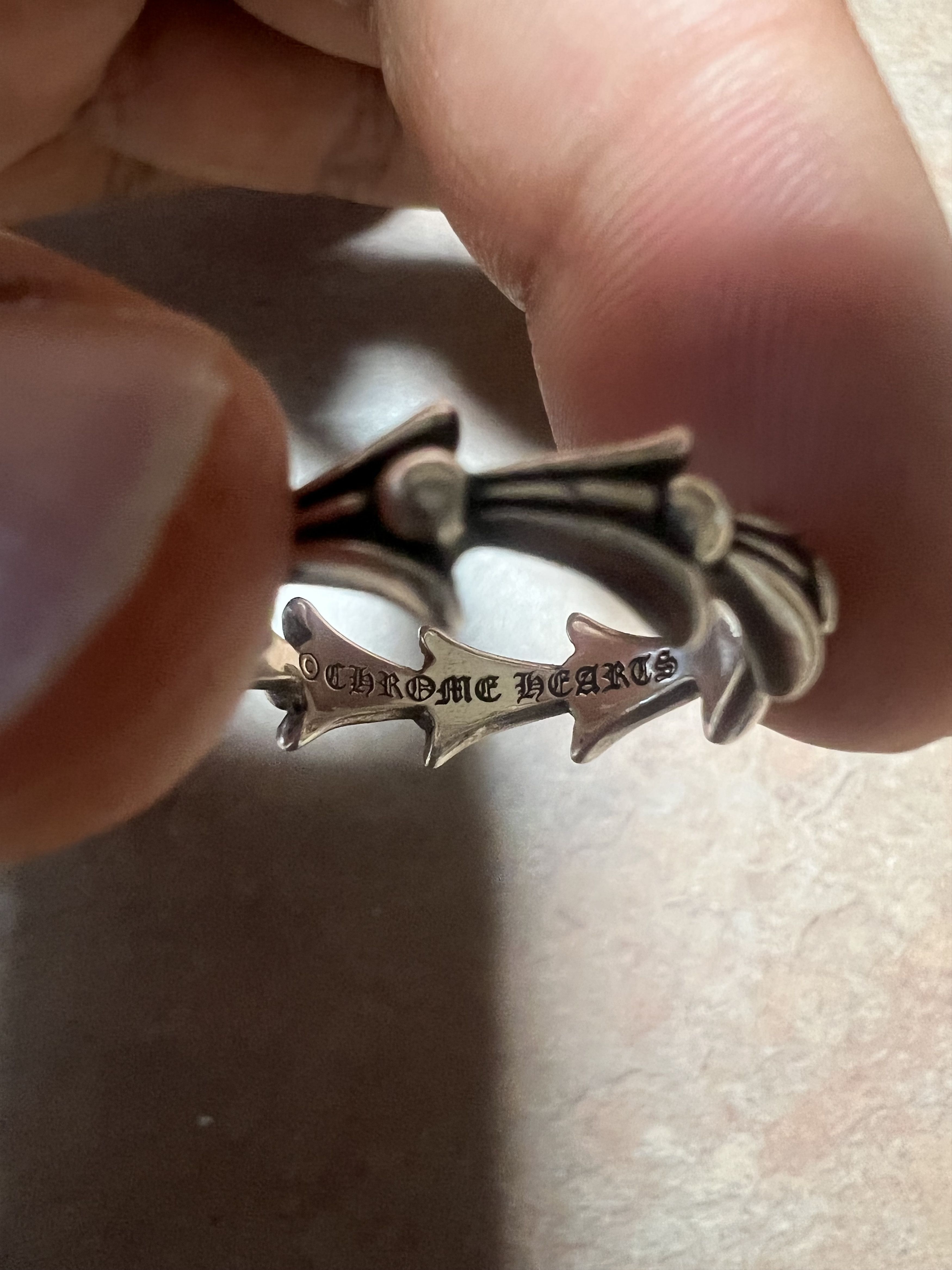 Chrome Hearts Chrome Hearts Cross Tail Ring Size 8.5 | Grailed