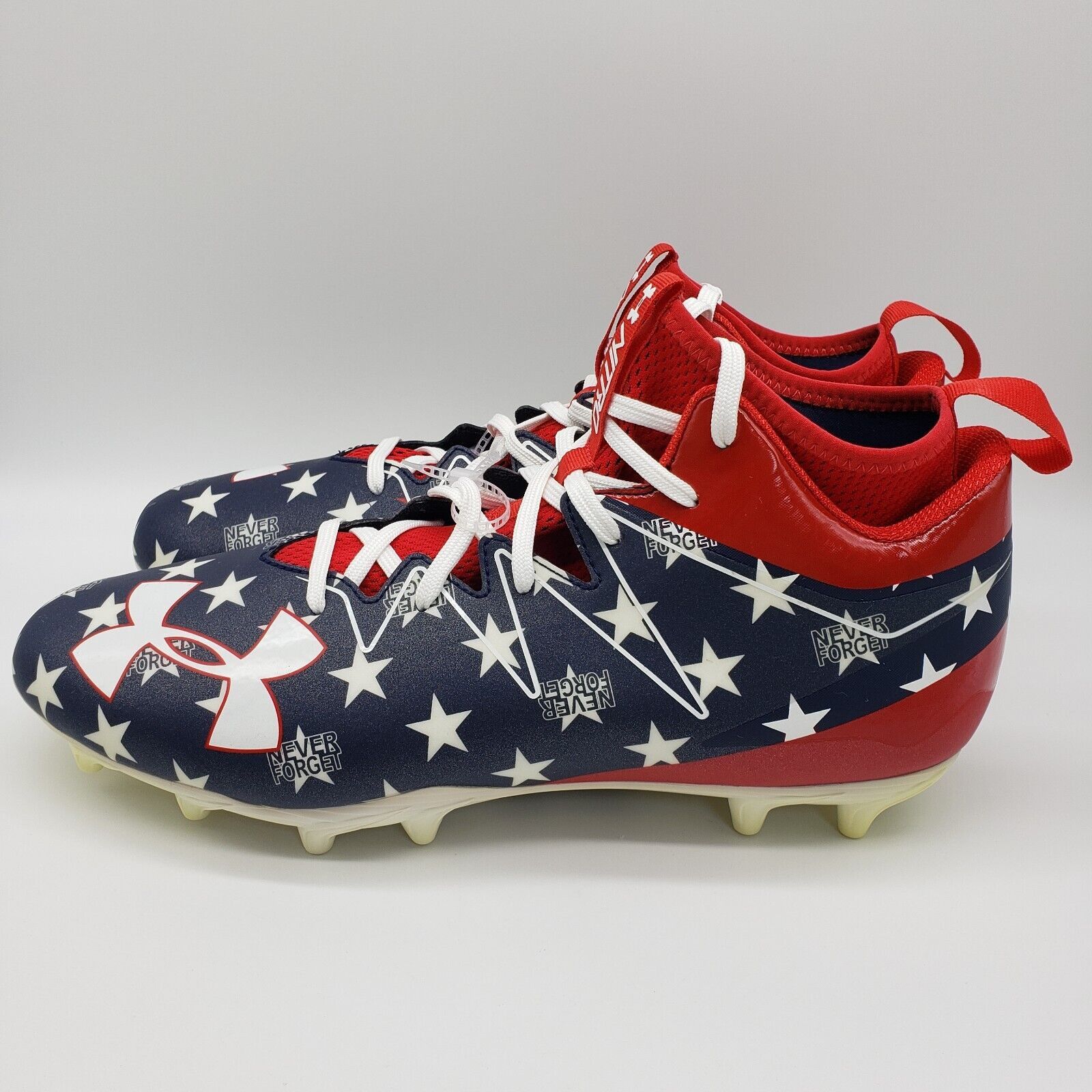 Under Armour Under Armour Nitro Football Cleats Never Forget Men Sz 11. ...