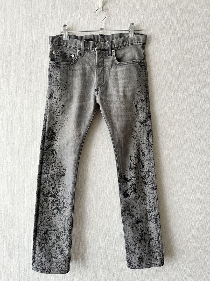 Dior AW10 Dior Paint Splatter Denim | Grailed
