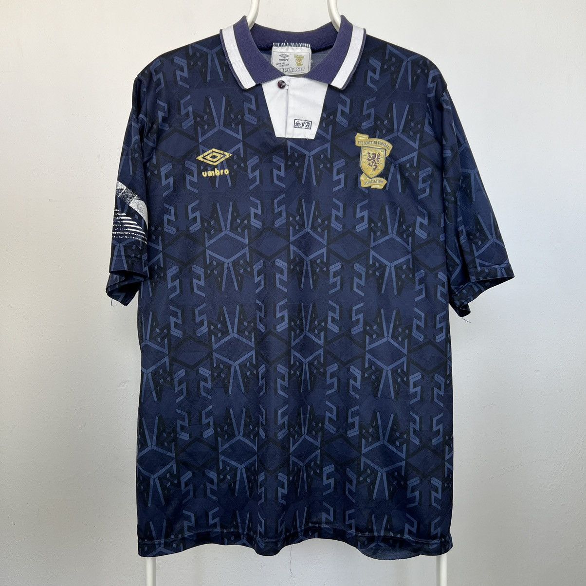 Umbro 1993 Scotland home umbro soccer jersey vintage | Grailed