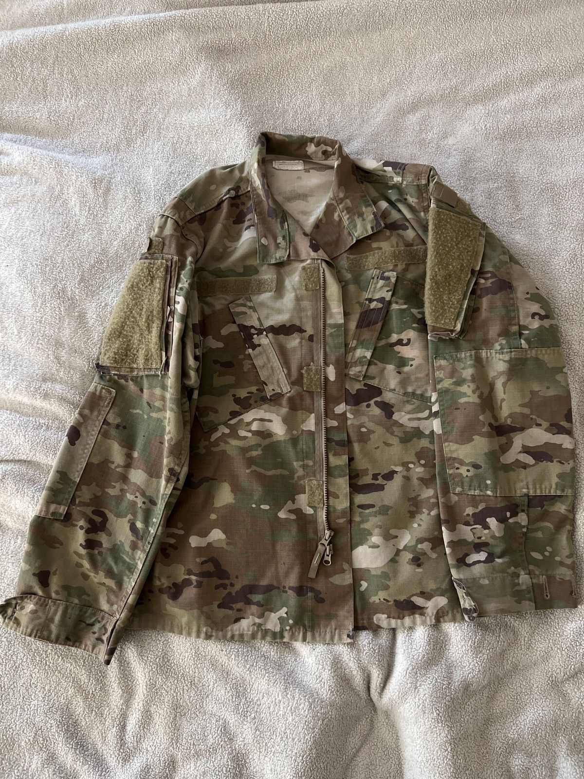 Other Authentic Military Jacket w/ Patches | Grailed