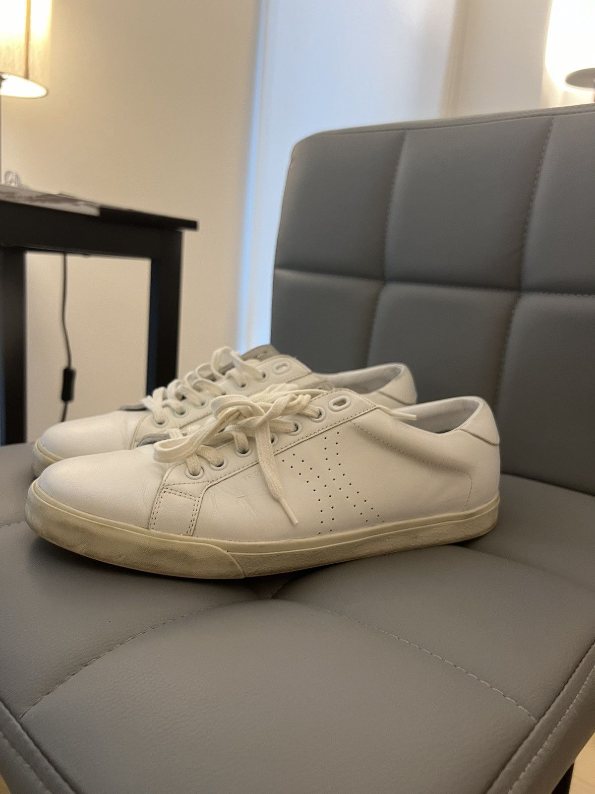 Celine Celine TR01L All White Lamb Skin Sneaker | Grailed