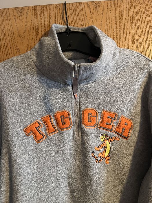 Disney Vintage Disney Tigger Fleece Zip Up Sweatshirt | Grailed
