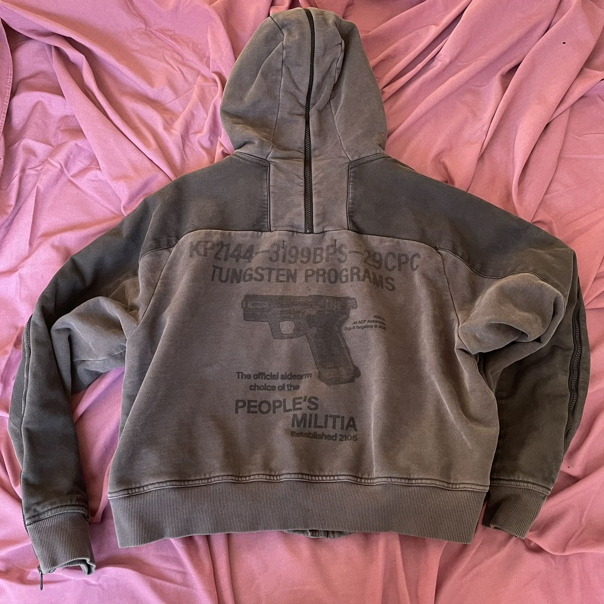 Kody Phillips Kody Phillips x 2144 Museum KP2144 Pilot Hoodie V1 - Grey ...