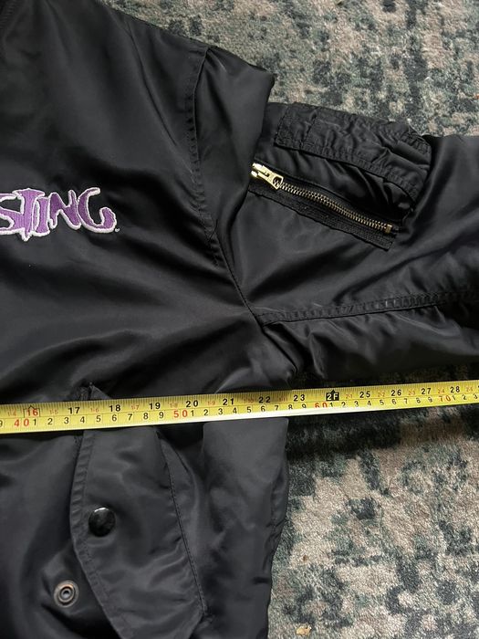 Alpha Industries Vintage Wrestling WWF WWE NWA WCW The Sting Bomber ...