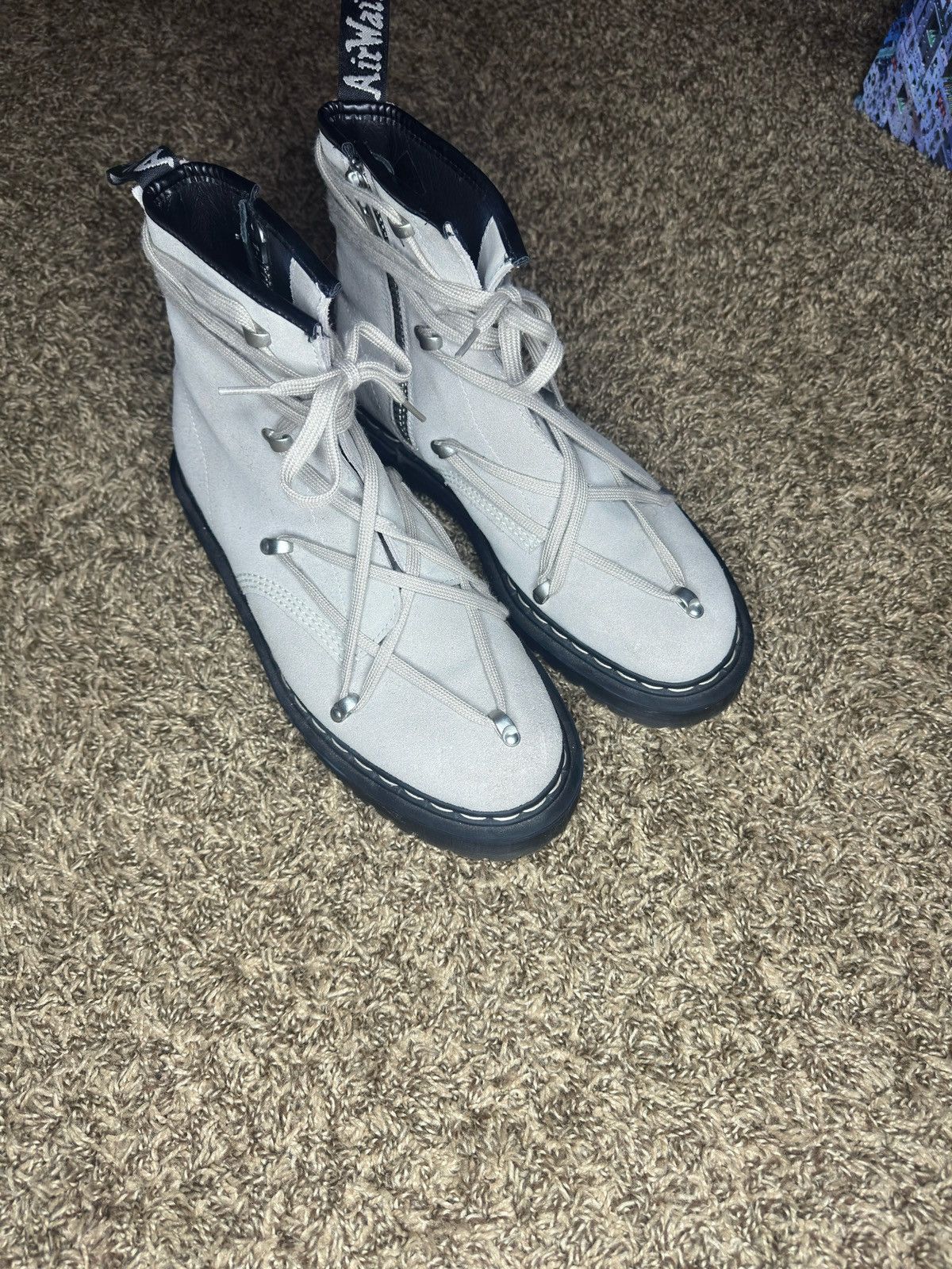 Dr. Martens × Rick Owens Rick owens x dr martens boots | Grailed