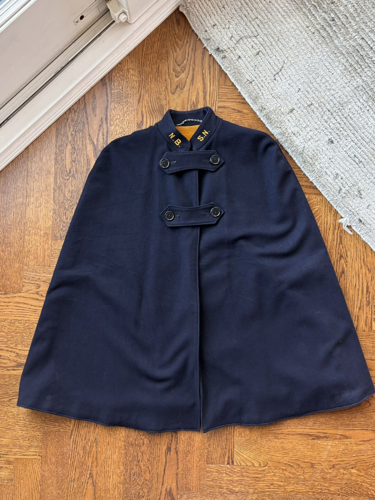 Vintage 1940s Nurses Cape Vintage Wool Cloak Brucks British Police ...