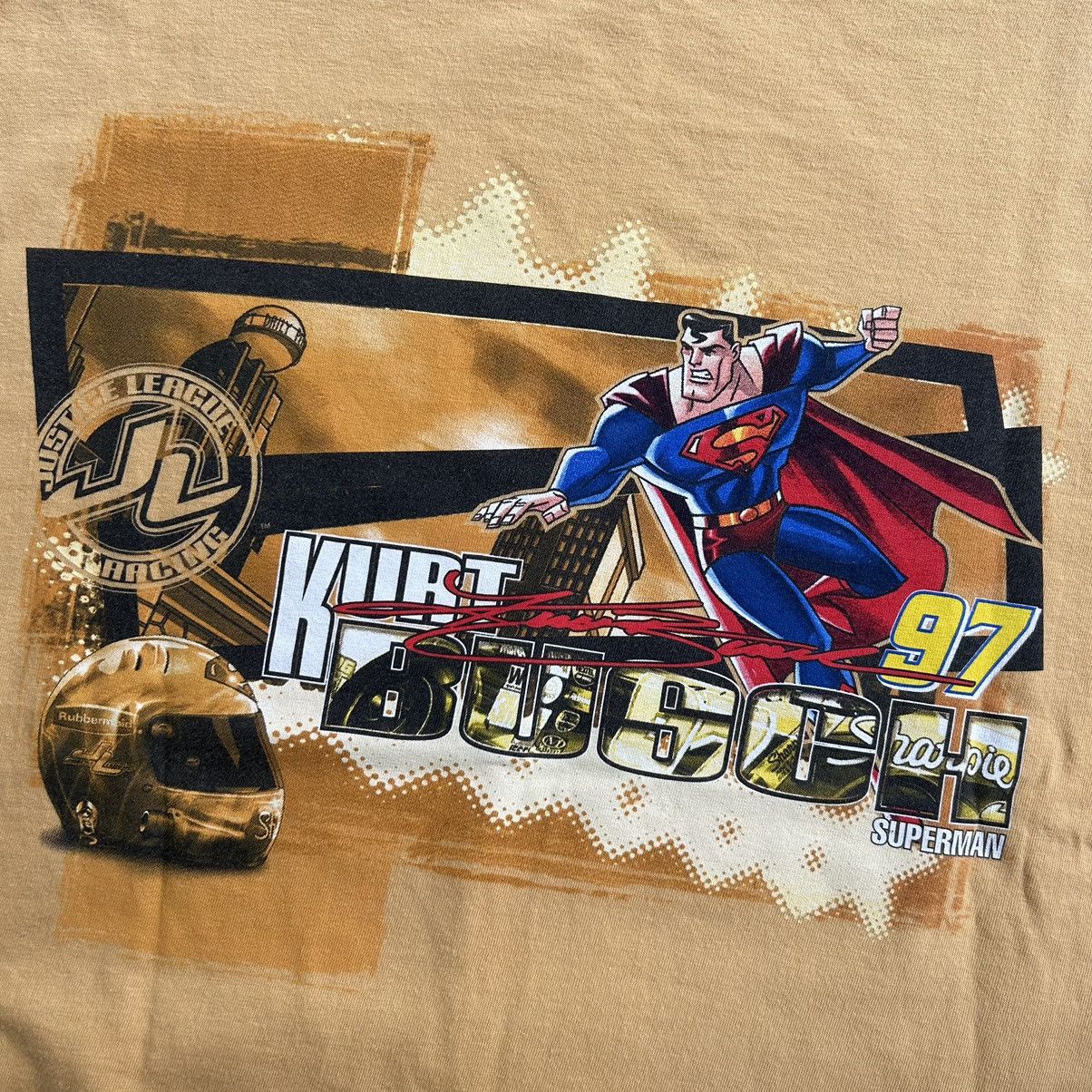 Vintage Vintage NASCAR Justice League Superman Graphic T Shirt | Grailed