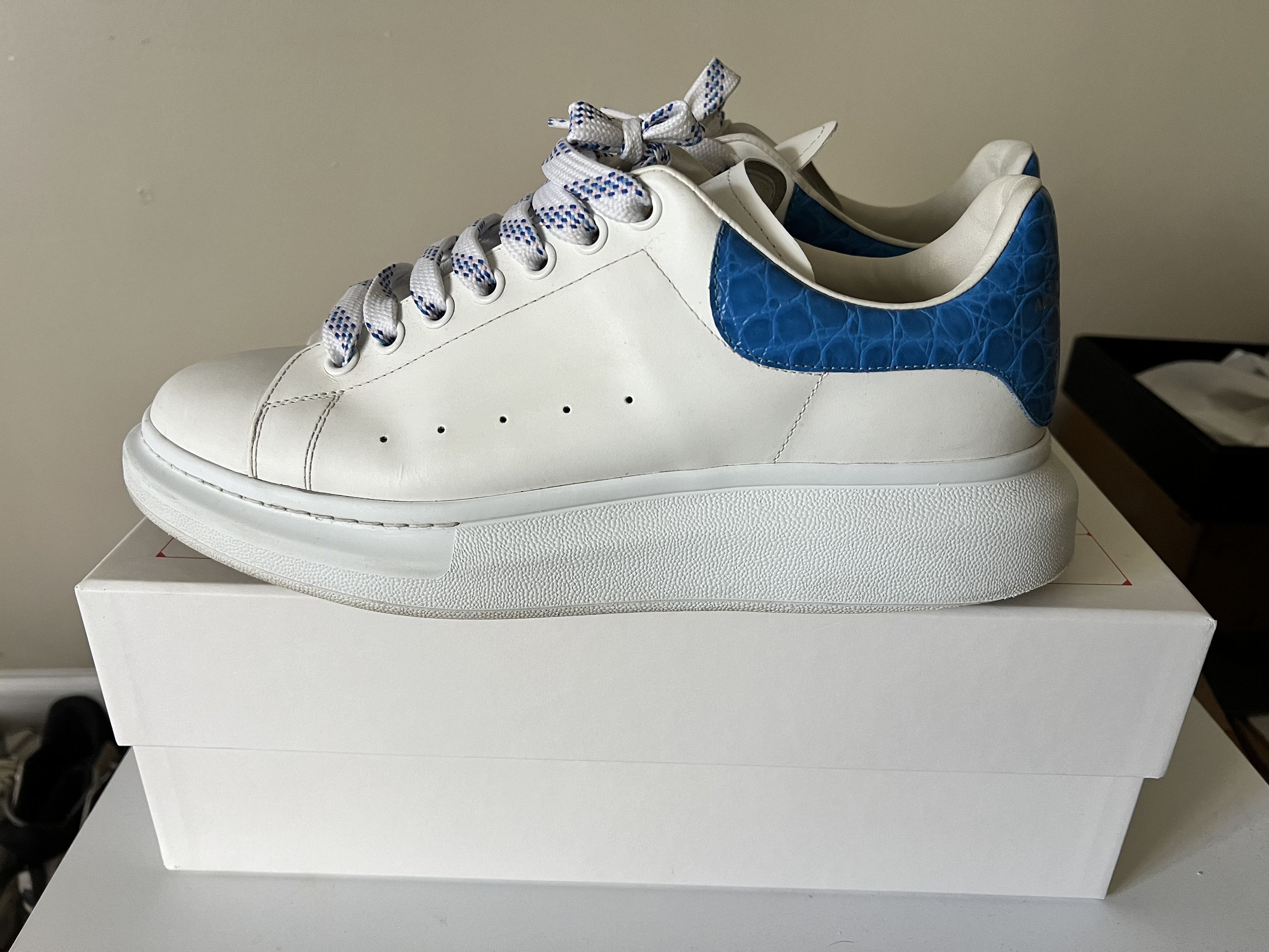 Alexander McQueen Signature Limited Edition New Iconic Leather Croc ...