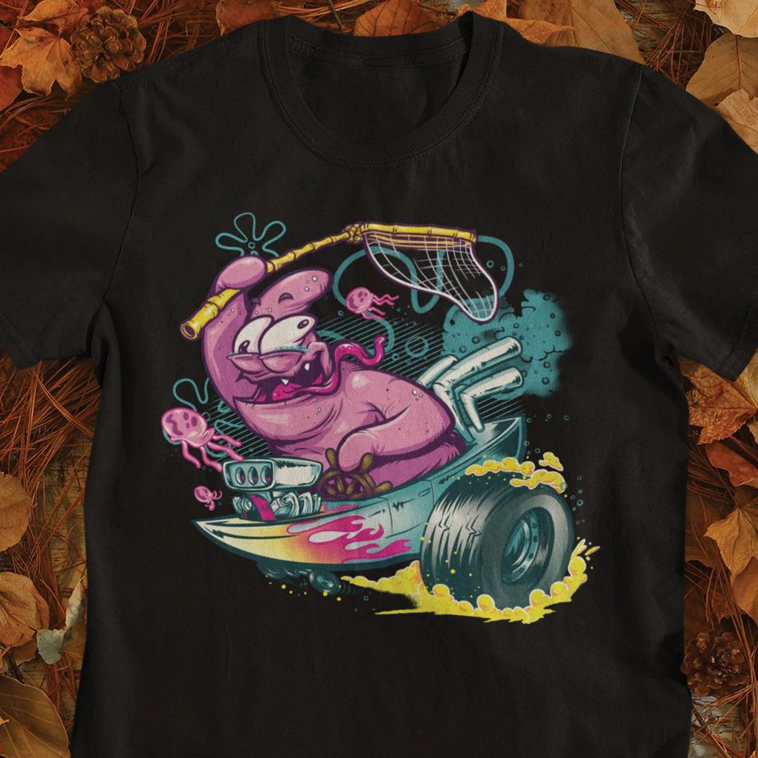 Tee Shirt PAT FINK PATRICK STAR SPONGEBOB SQUAREPANTS T-SHIRT | Grailed