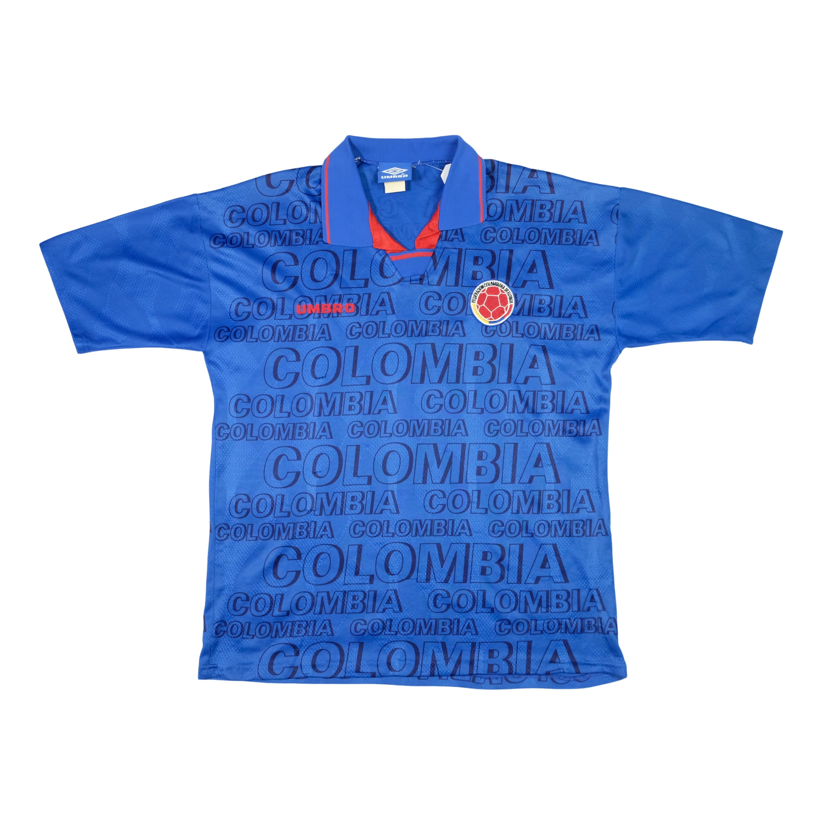 Umbro Colombia Umbro 1995/1997 Original Away Football Shirt Large | Grailed