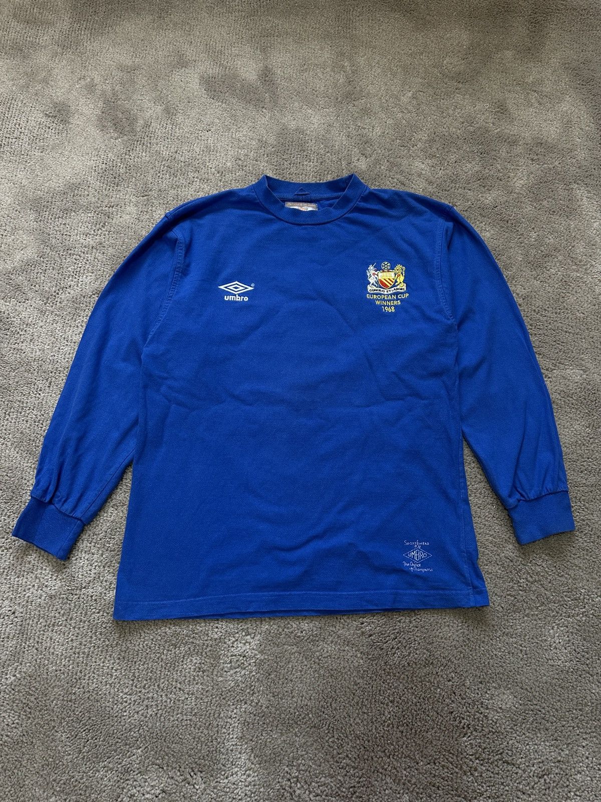 Umbro × Vintage Umbro Manchester United 1967/68 Football Shirt Soccer Jersey | Grailed