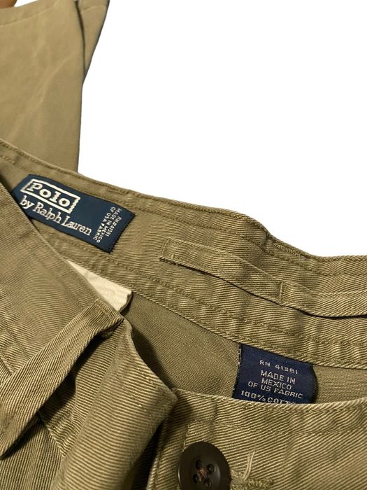 Polo Ralph Lauren RARE Vintage Polo Ralph Lauren 67 Chino Cargo Pants (34 W) | Grailed