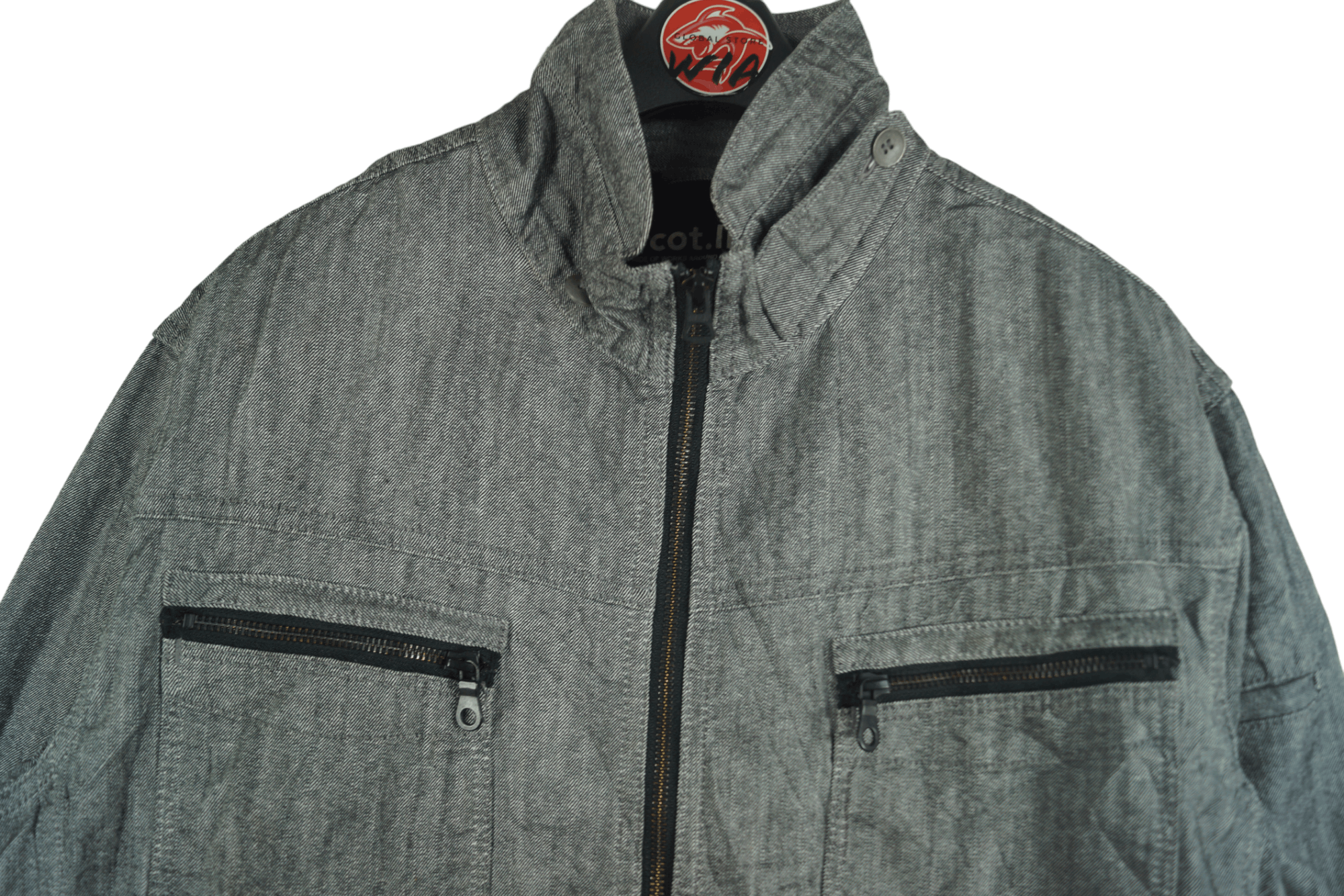 Vintage Scot. Inc Denim Jacket Nice Design | Grailed