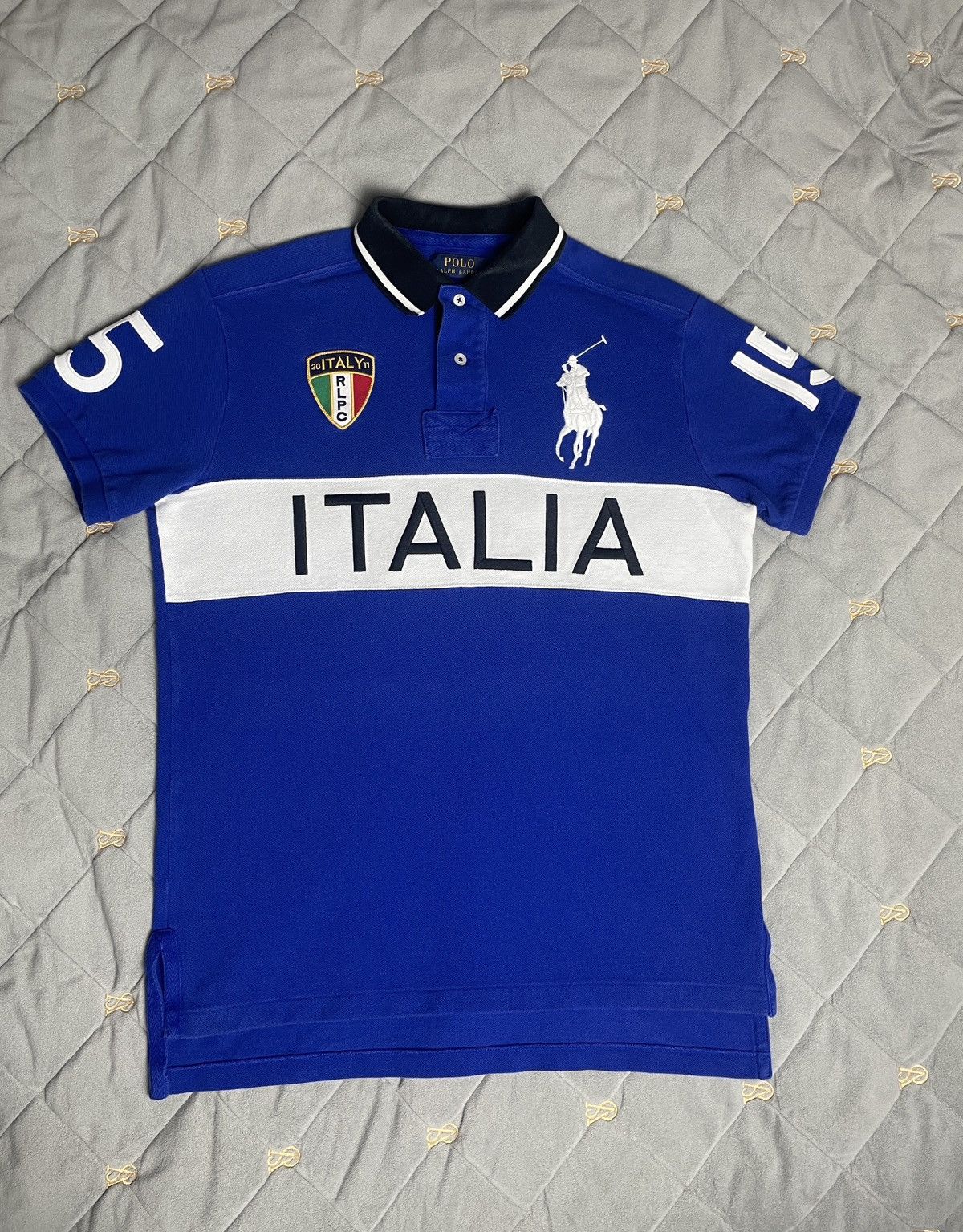 Luxury × Polo Ralph Lauren × Streetwear Polo Ralph Lauren Rugby Italia Italy Polo T Shirt | Grailed