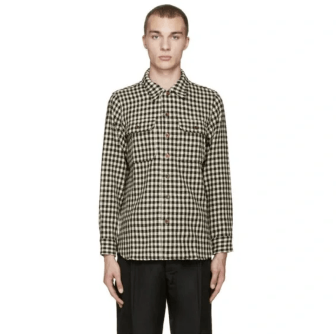 Visvim Visvim Black Check Big Game Shirt | Grailed