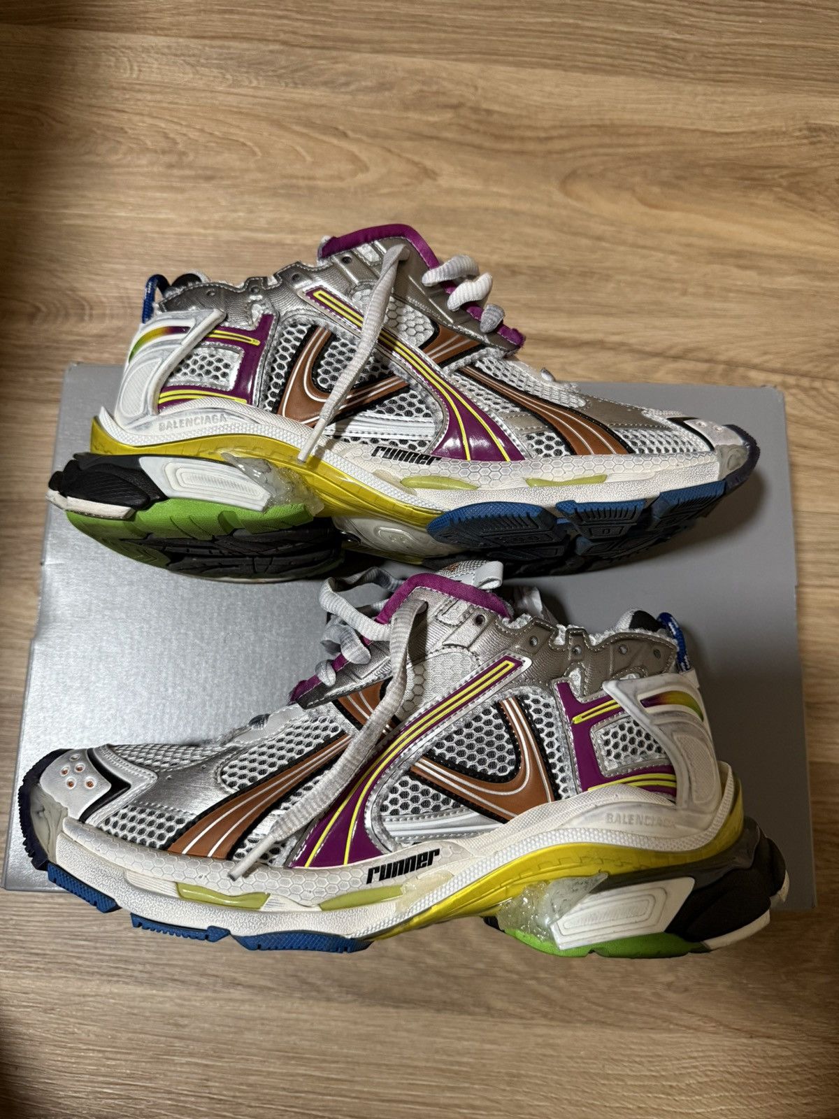 Balenciaga Balenciaga Multi Color Runners | Grailed