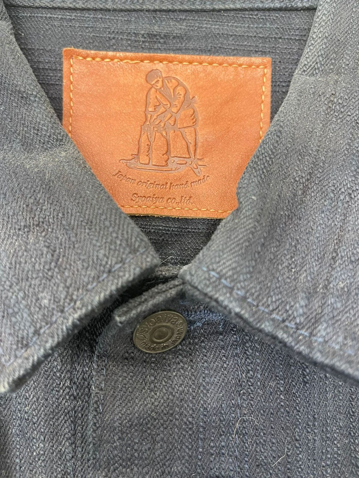 Pure Blue Japan Pure Blue Japan Double Natural Indigo Type II Jacket ...