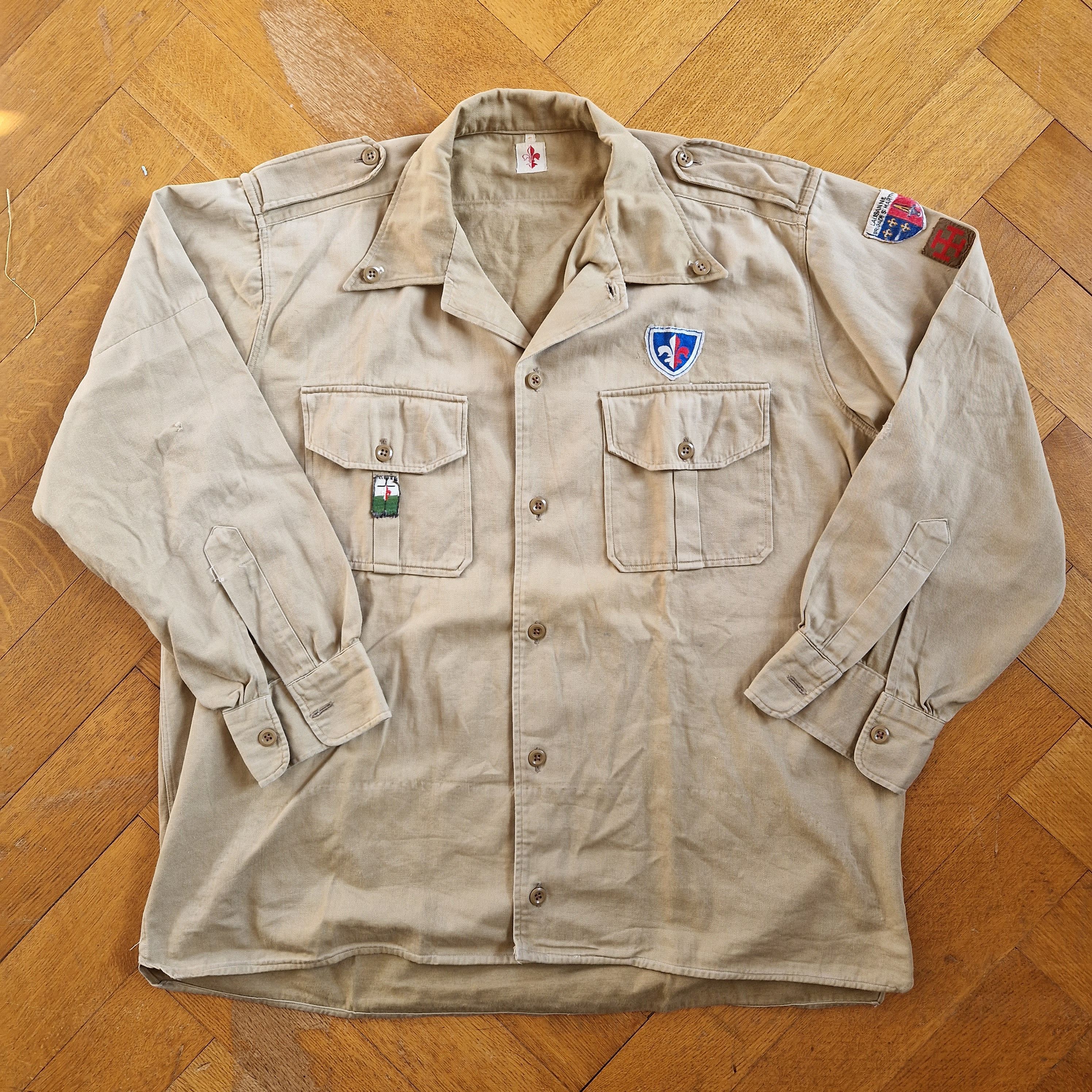 Vintage Vintage Swiss boyscout shirt uniform | Grailed