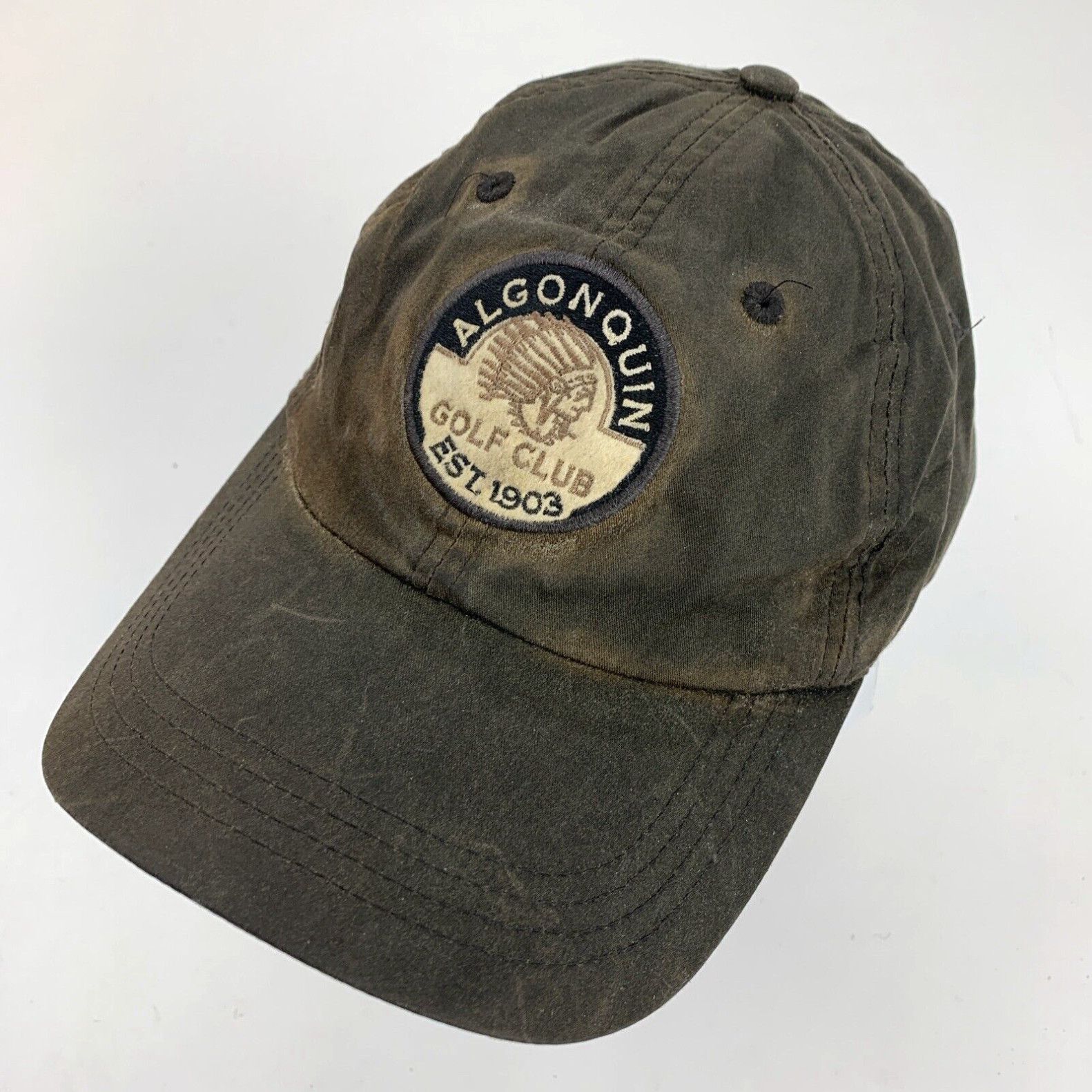 Vintage Algonquin Golf Club Est 1903 Ball Cap Hat Adjustable Baseball | Grailed
