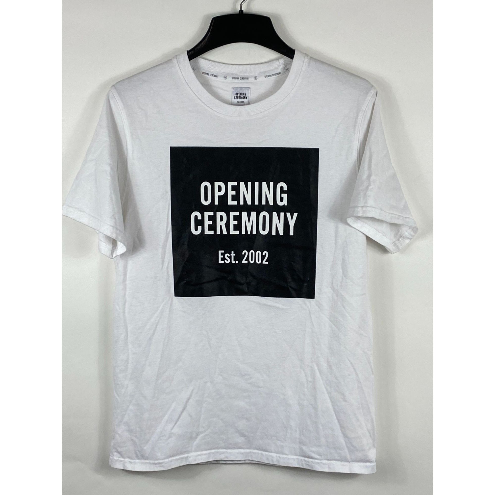 Opening Ceremony Opening Ceremony Est. 2002 OC Box Logo Tee Shirt White ...