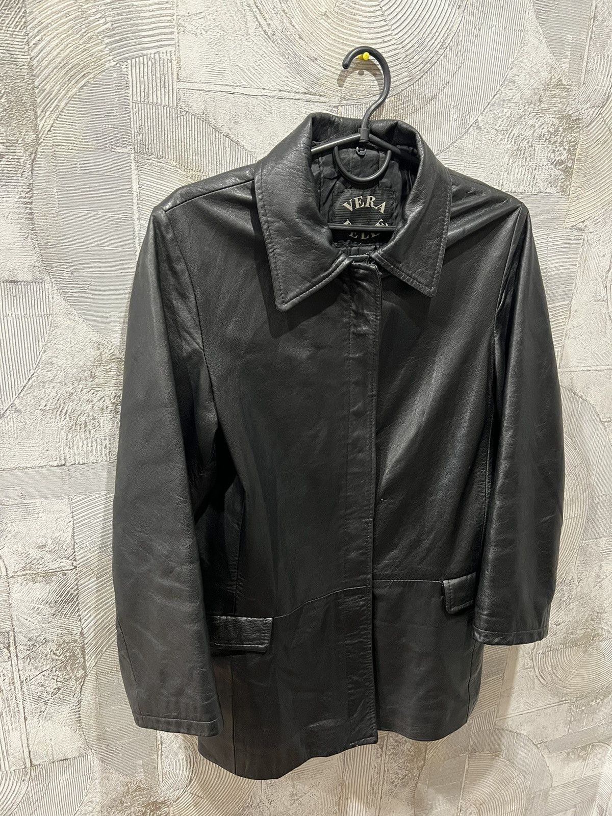 Genuine Leather × Leather Jacket × Vera Pelle Vera Pelle Real Leather ...