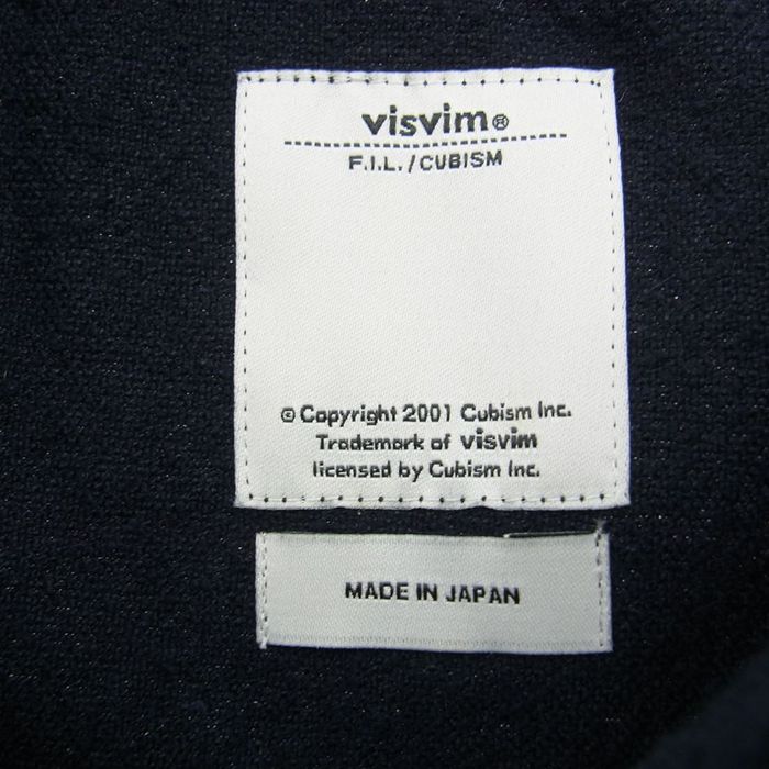 Visvim Shirt Baseball Silk Blend Long Sleeve Dark Navy | Grailed