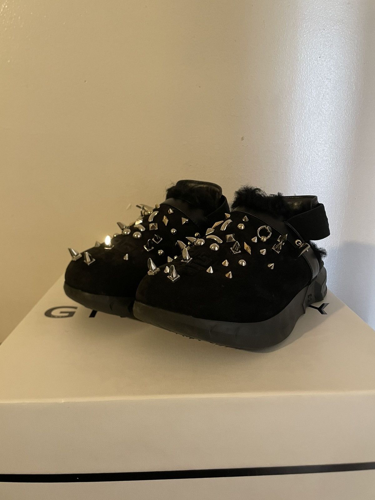 Alyx × Givenchy Givenchy marshmallow clogs spikes | Grailed