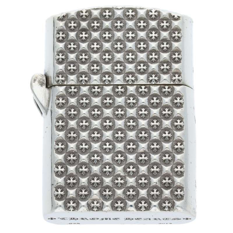 Chrome Hearts Pyramid Stud Silver Zippo Lighter LIGHTER Z PYRAMID PLS ...