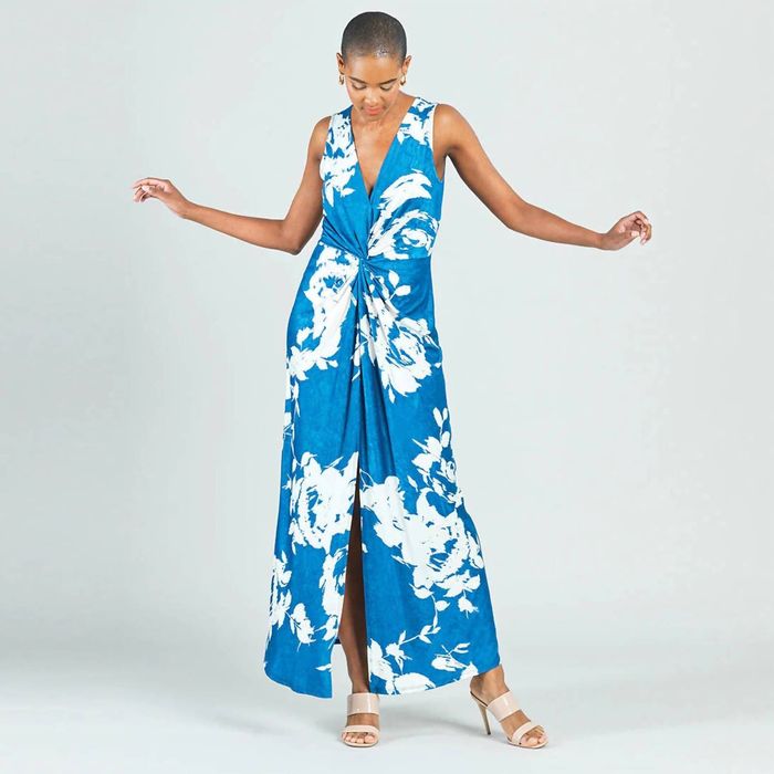 Designer CLARA SUN WOO Worth The Wait Dress In Sapphire Blue | Grailed