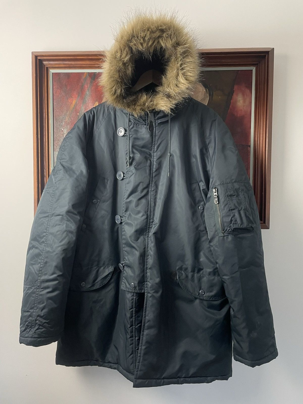 Made In Usa × Military × Spiewak Miltec Military Coat Parka USA Type ...