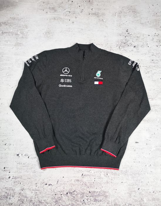 Mercedes Benz Mercedes AMG 1/4 quaterzip sweater basic | Grailed