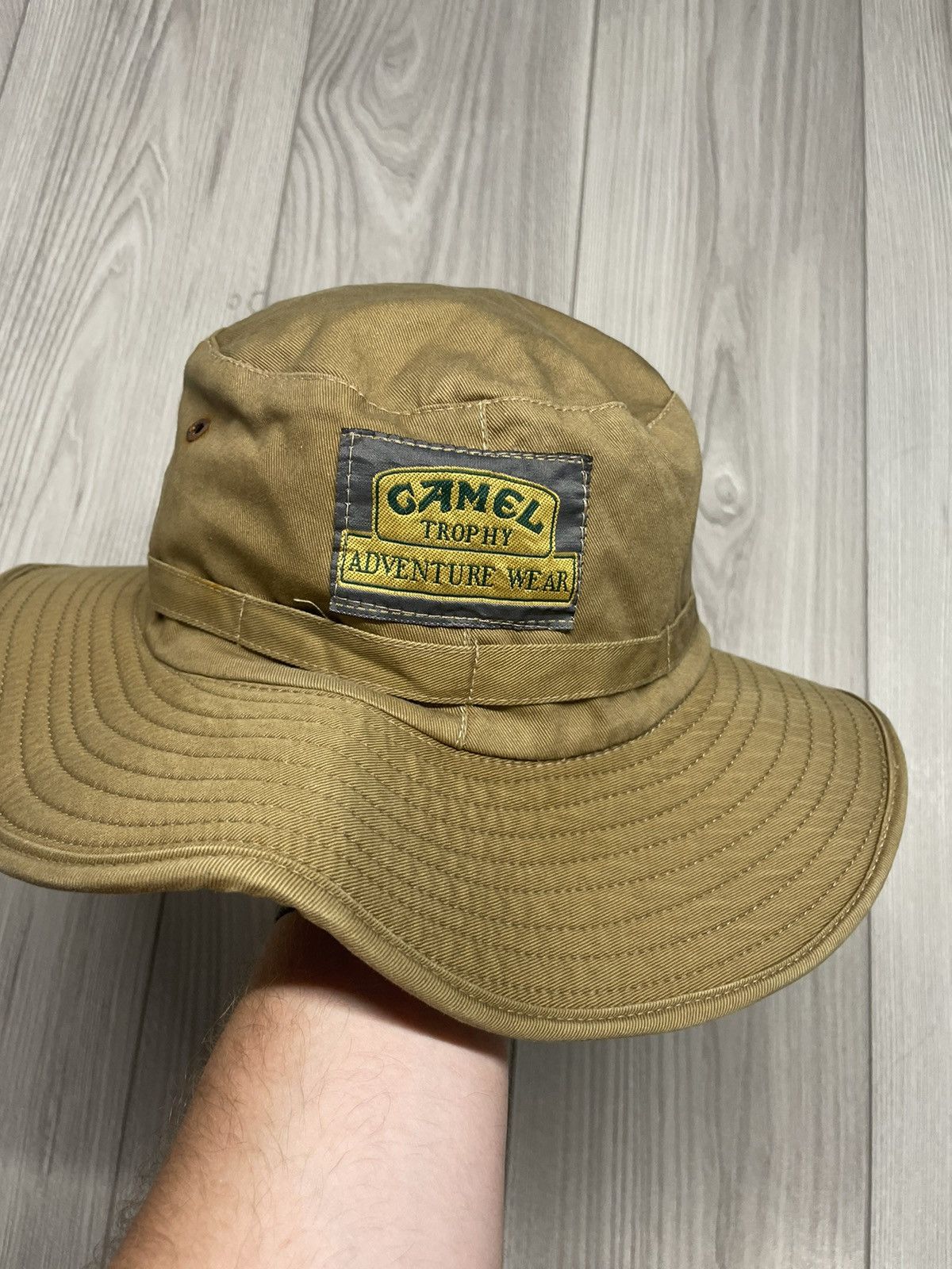Camel Rare vintage Camel Trophy Adventure Wear bucket hat 90s | Grailed