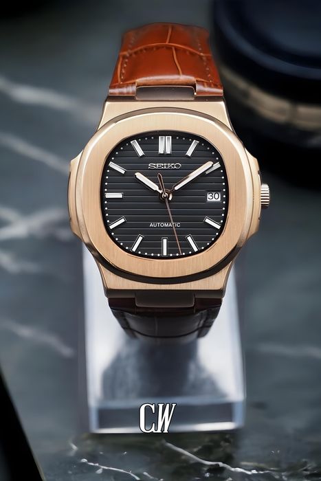 Seiko Seiko luxury custom “nautilus” watch | Grailed