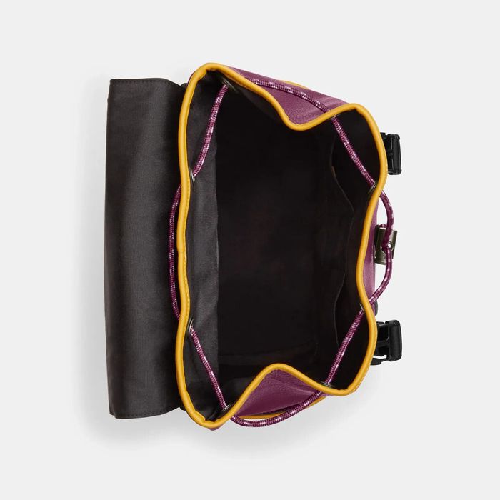 Coach Track Backpack In Color block Signature Canvas | Grailed