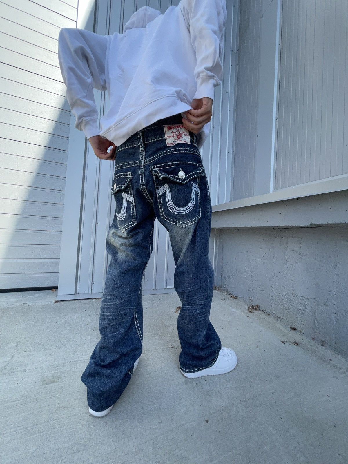 True Religion Vintage True Religion denim jeans buggy fit | Grailed
