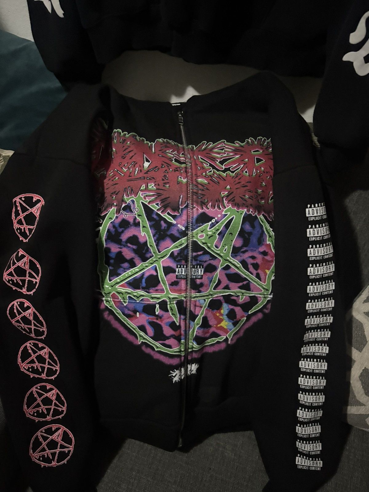 Ken Carson Ken carson leg 3 tour merch pentagram | Grailed