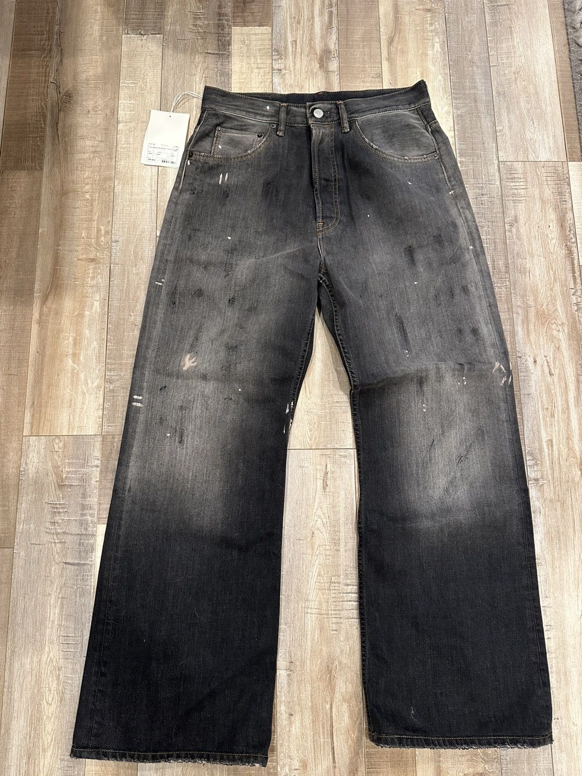 Acne Studios Acne Studios 2021m Black Trafalgar Denim Jeans | Grailed