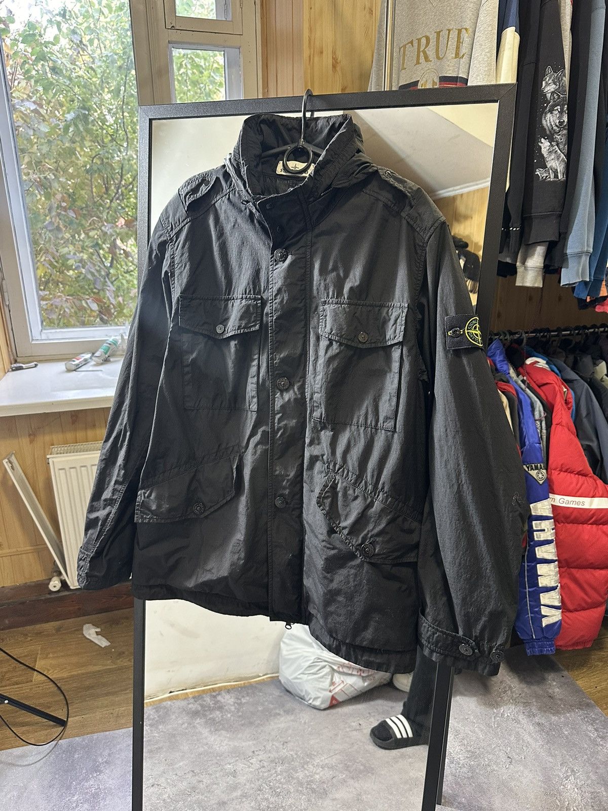 Stone Island Stone Island David Tela Light TC Jacket | Grailed