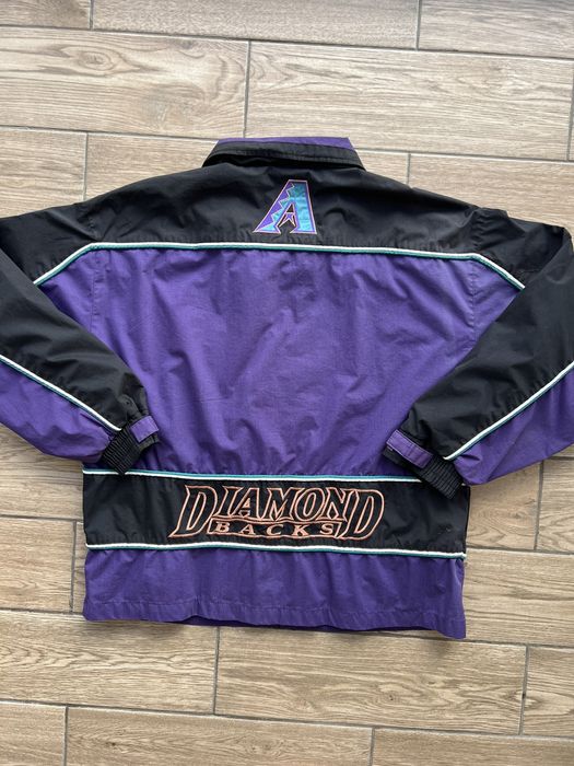 Vintage Vintage 90s Arizona Diamondbacks MLB Windbreaker Jacket | Grailed