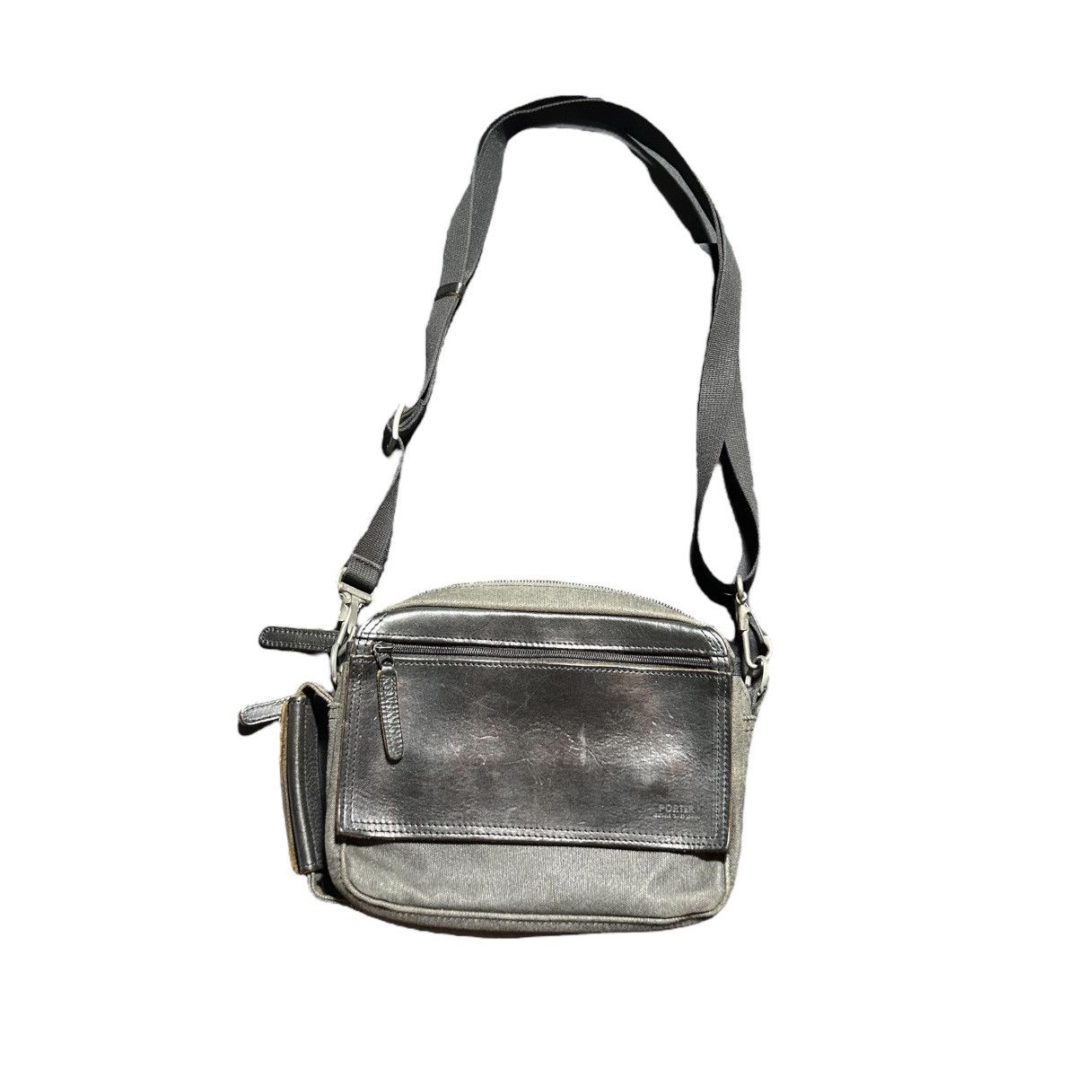 Porter Vintage Porter Japanese Brand Leather Crossbody Bag | Grailed