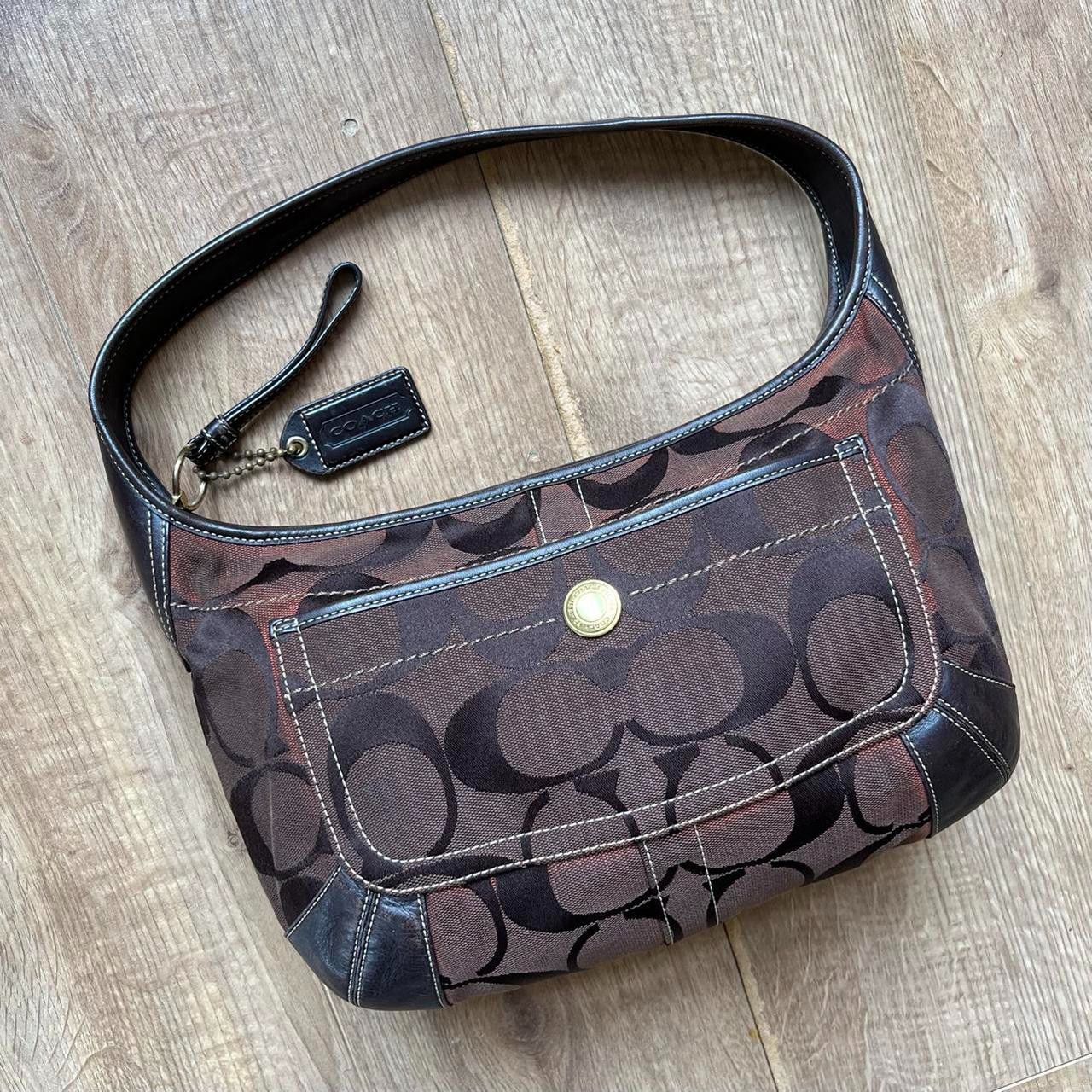 Coach Vintage Coach Monogram Shoulder Bag | Grailed