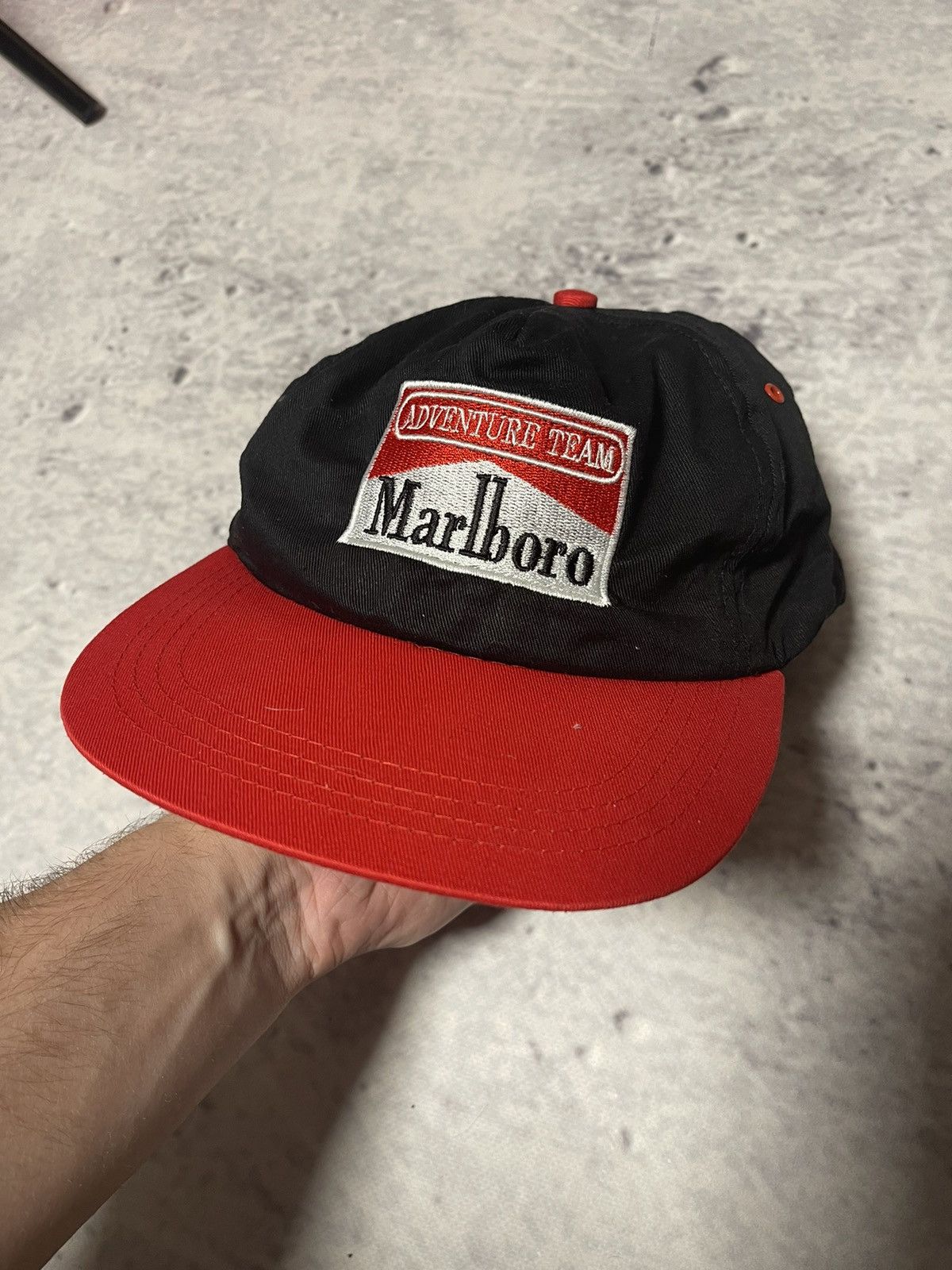 Marlboro × Streetwear × Vintage Marlboro rare racing adventure team hat ...