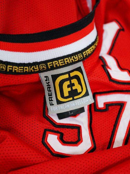 Streetwear Y2K Freaky Massive sleeveless basketball jersey | Grailed