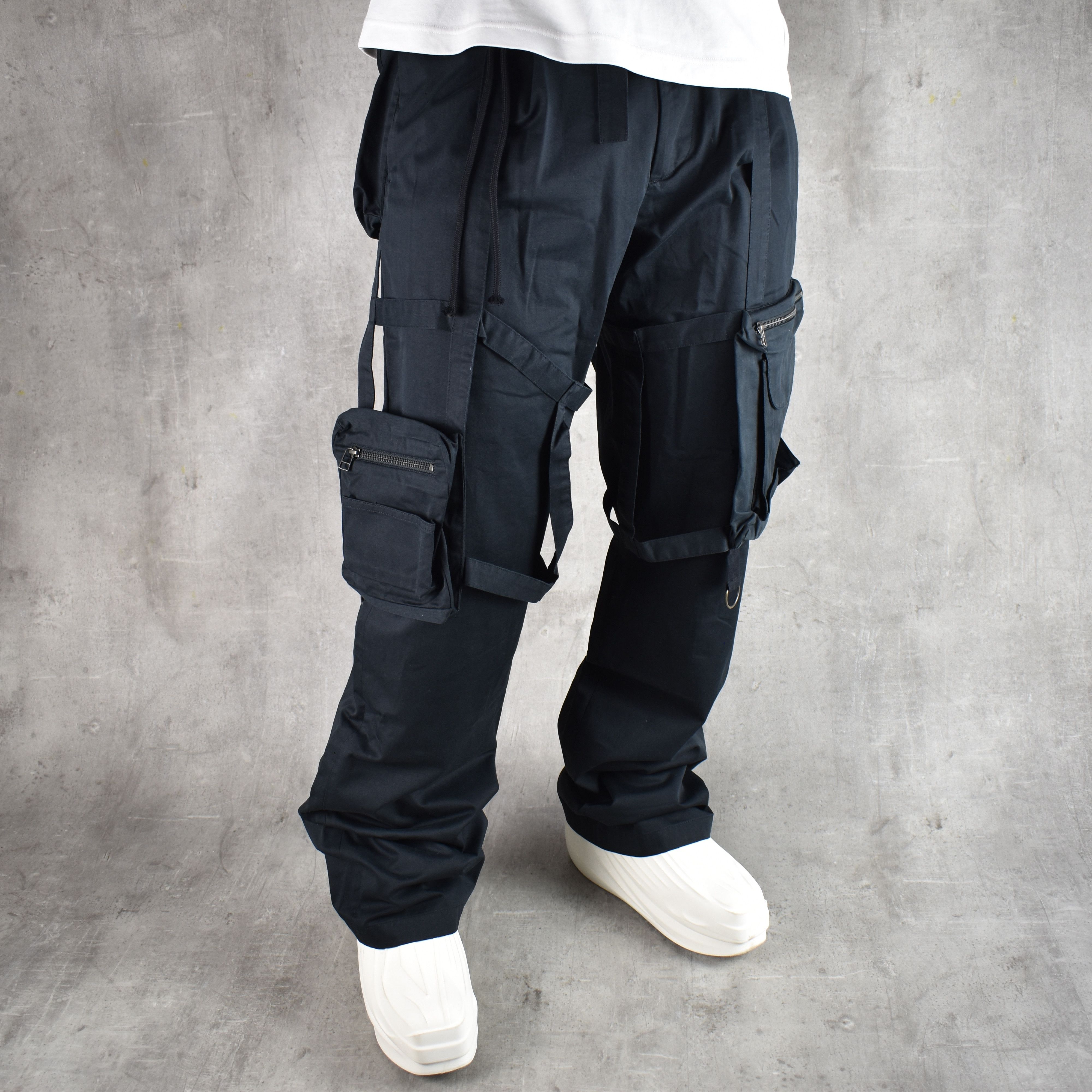 Raf Simons Archive Redux SS03 Consumed Parachute Bondage Cargo Pants ...
